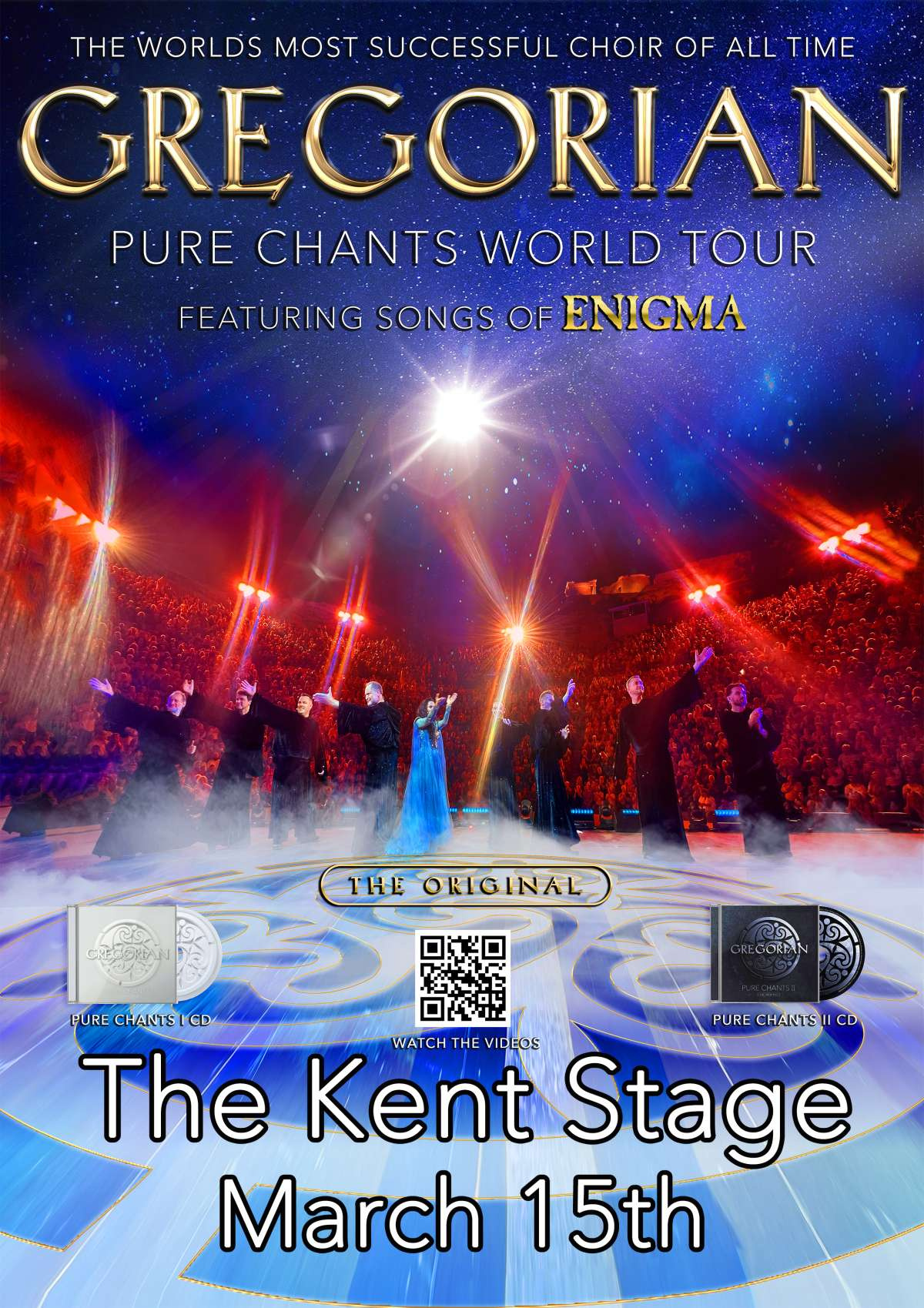 GREGORIAN PURE CHANTS featuring SONGS OF ENIGMA | Kent Stage